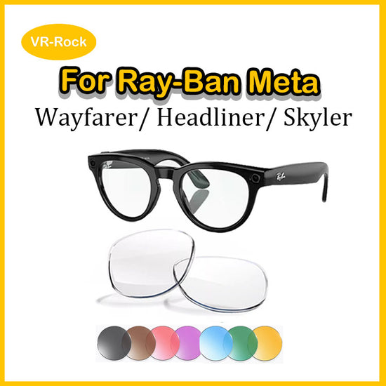 Prescription Lenses for Ray-Ban Meta Glasses Gen 2 & Gen 1 – vr-rock